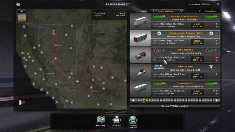 ATS MOD ワールドマップを衛星画像にする Satellite Image Map for ATS