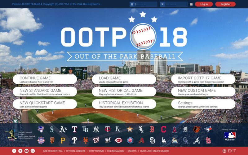 OOTP18でNPB 日本プロ野球チームのロゴを置き換え